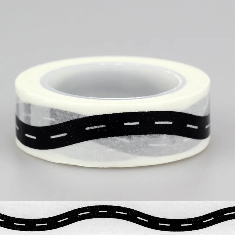 GREATHOPE WASHI TAPE Маскировочная лента 10 м Черный, 8