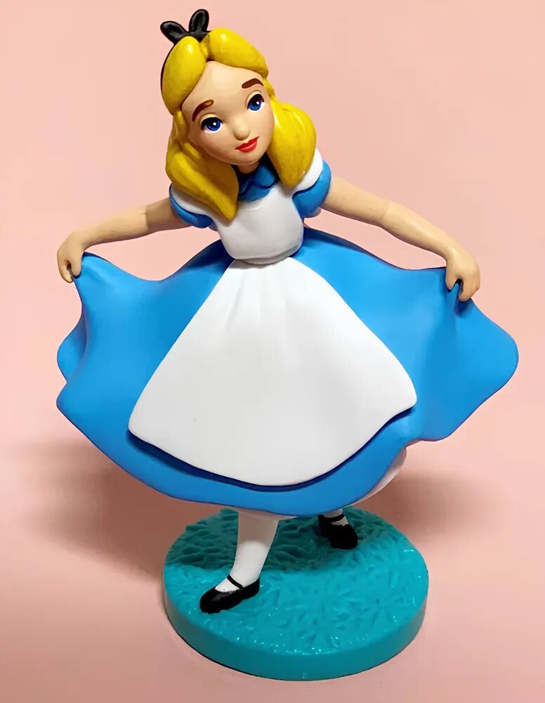 Фигурка "Алиса в стране чудес" (Alice In Wonderland), набор 6 шт, 6-10 см — фото 1