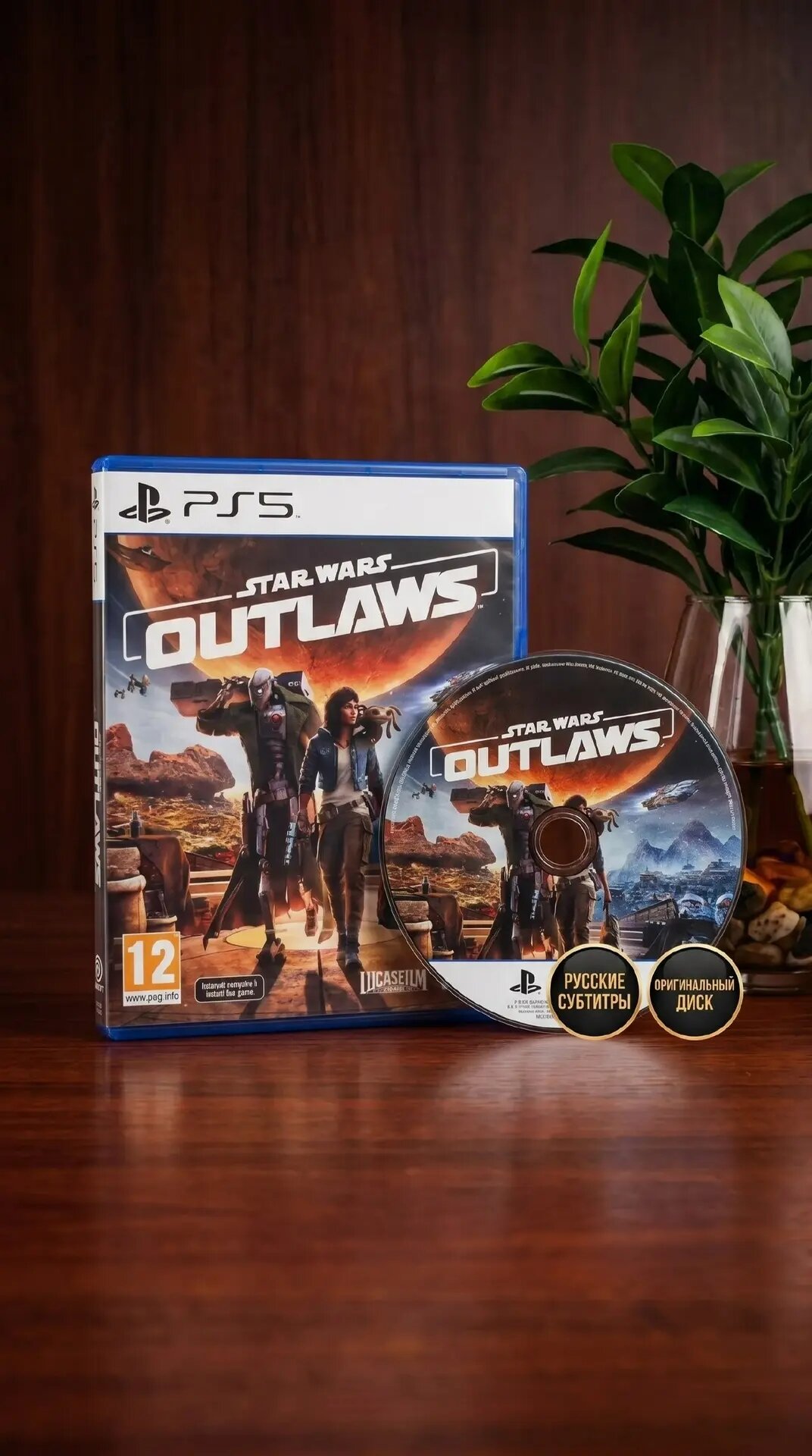 Игра Star Wars Outlaws для PS5 Русские субтитры, издание на диске