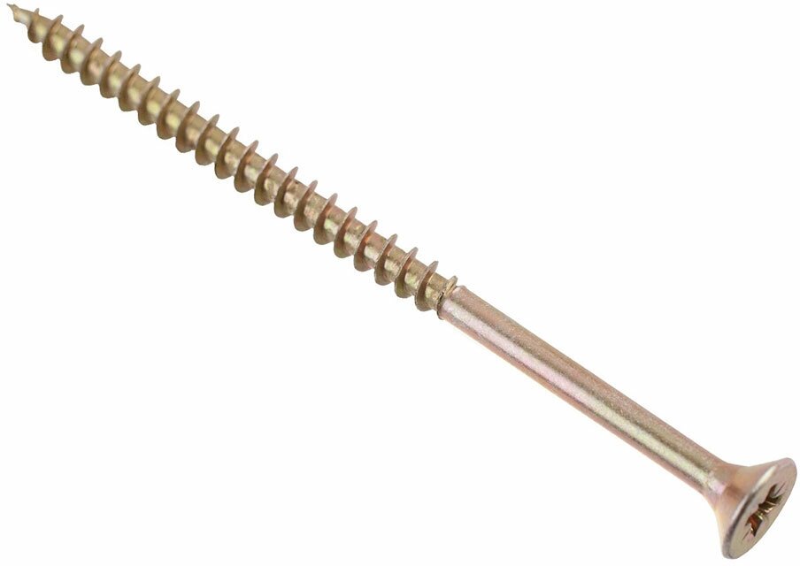 Саморезы универсальные 90x6,0 мм желтые (50 шт.)