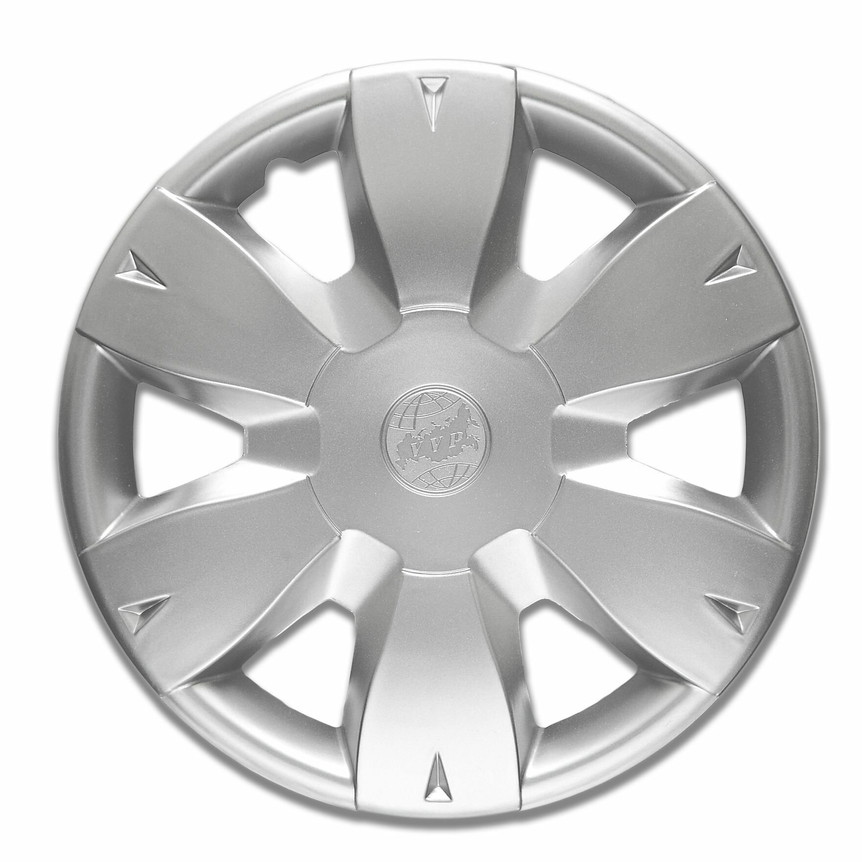 Колпаки на колеса декоративные Marshal (серебро) 15" (4 шт.)