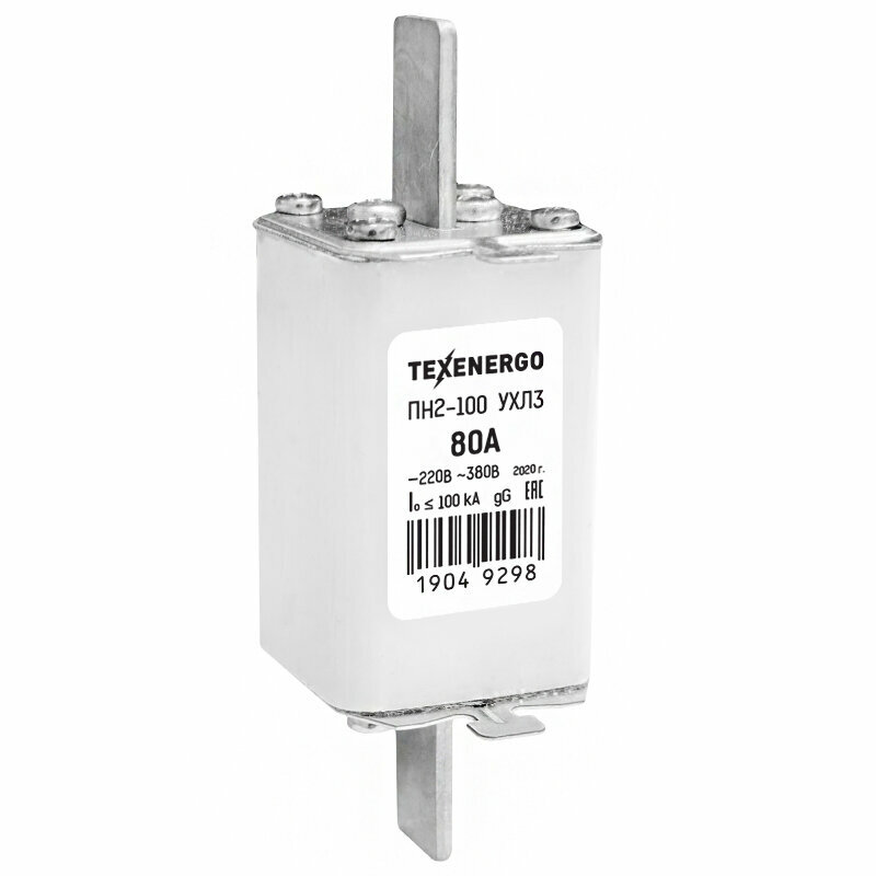 Плавкая вставка ПН2 100/80А PN2-100-80