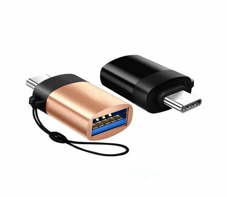 Комплект адаптеров-переходников OTG USB V8/Type-c