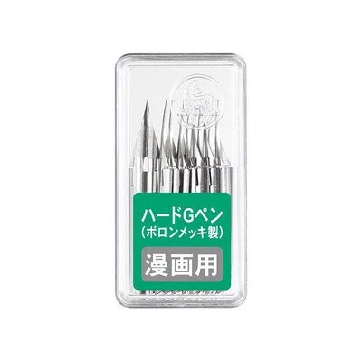 Zebra G Titanium 10 P перьевое перо 10 Plain steel tips