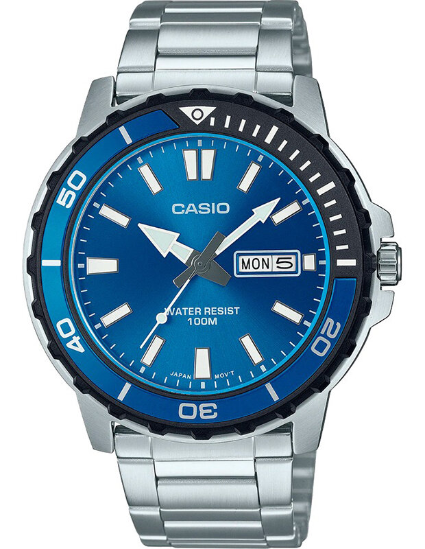 Наручные часы CASIO Collection, синий/серебряный