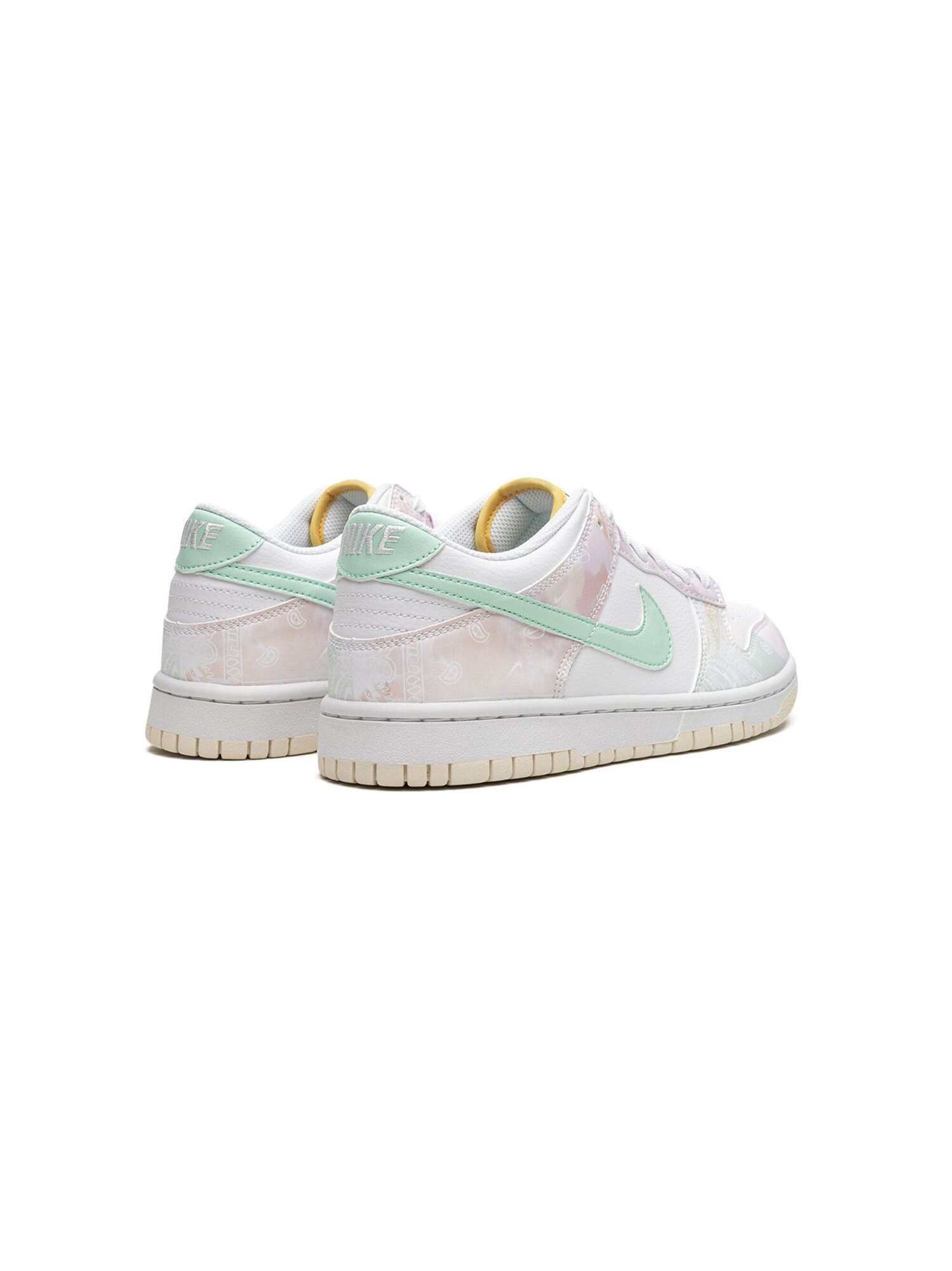 Кроссовки NIKE Dunk Low White Phantom, размер 36.5 EU, белый — фото 1