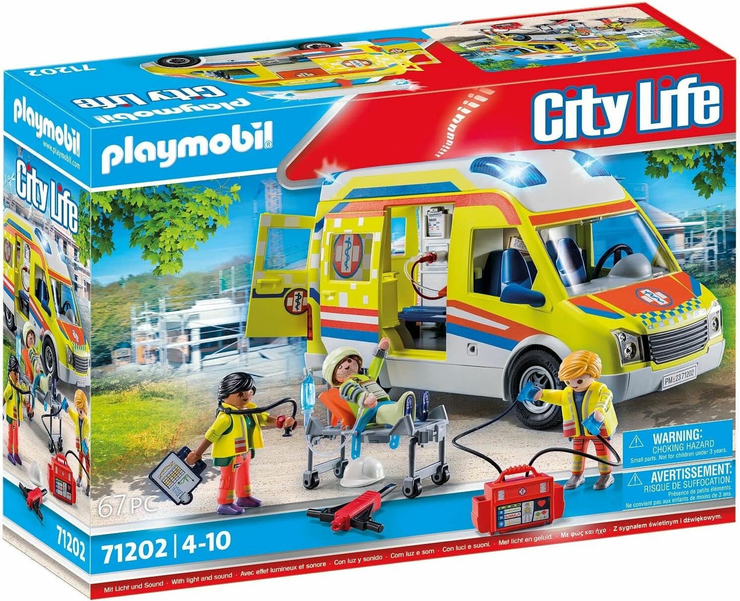 Конструктор Playmobil City Life Скорая помощь