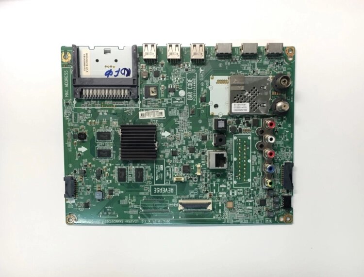 Материнская плата EAX66207203 (1.0) EBU62988413 для LG 43LF630V, 49LF634V