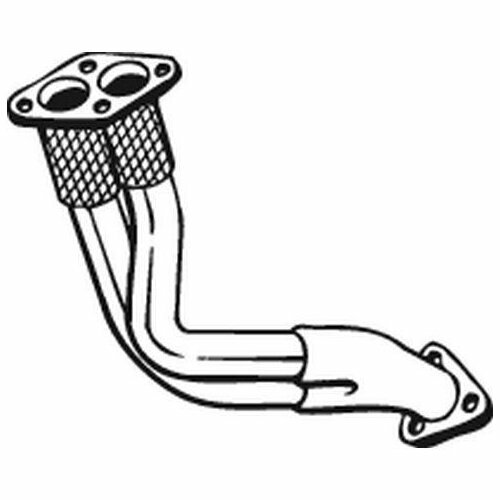 Труба выхлопного газа, BOSAL 753-517 (1 шт.)