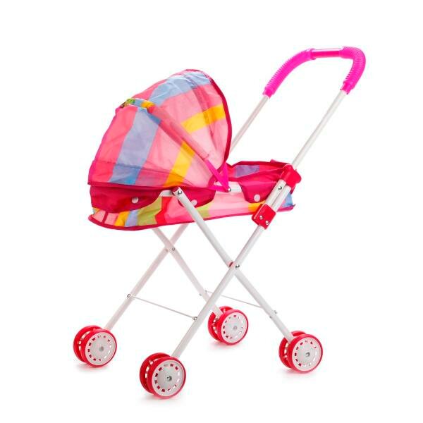 Коляска-люлька для кукол металлическая