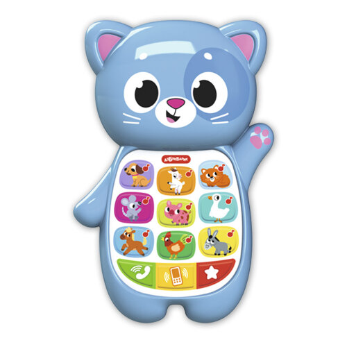 Музыкальная игрушка Азбукварик 4630027295170 Смартфончики-зверята Алло, Котёнок!