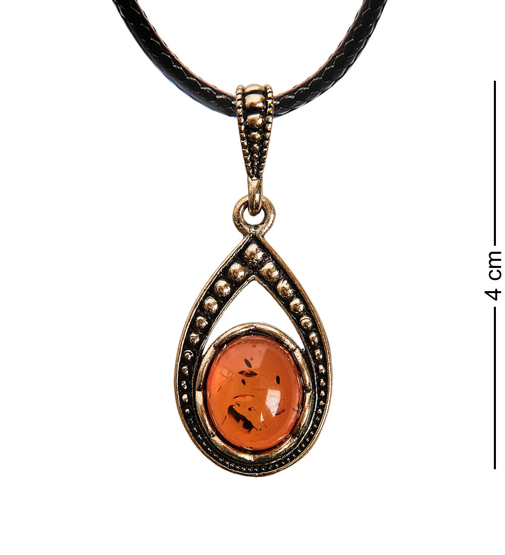 Колье, янтарь