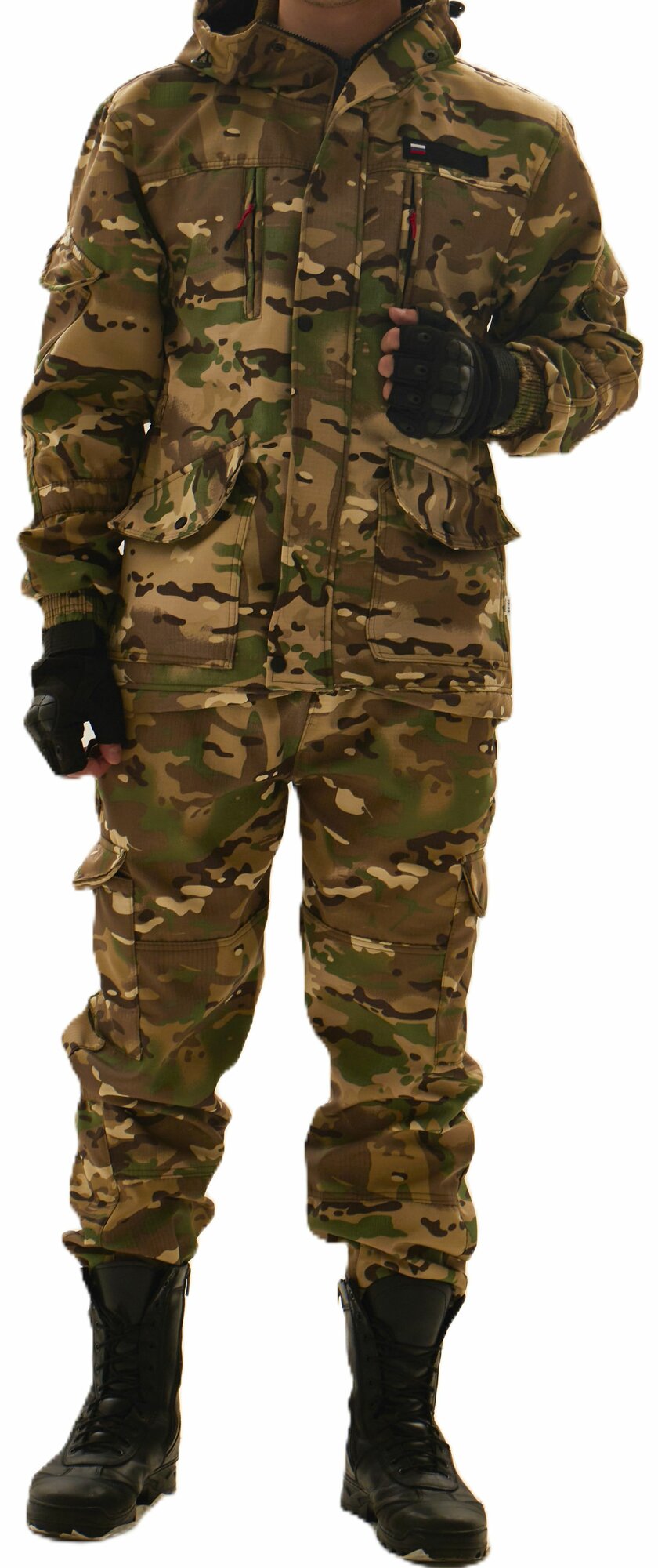 Костюм тактический утепленный Горка-5 рипстоп; военный; для охоты и рыбалки