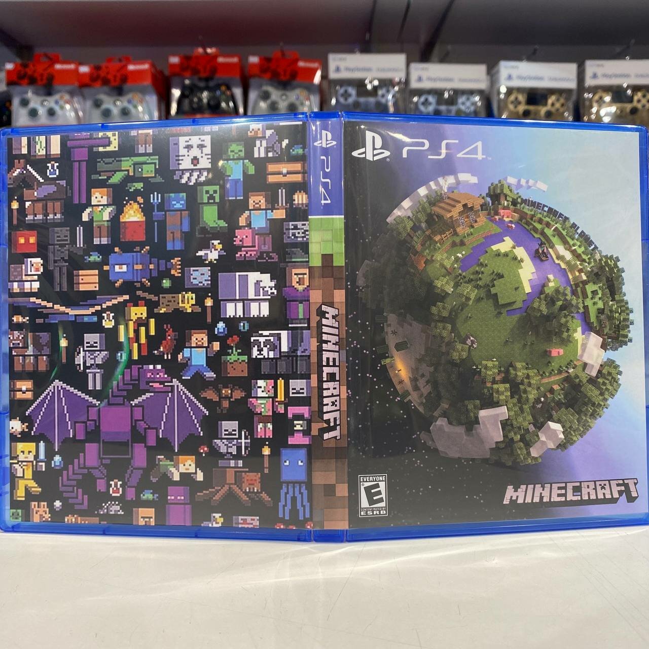 Эксклюзивная обложка PS4 для Minecraft №6