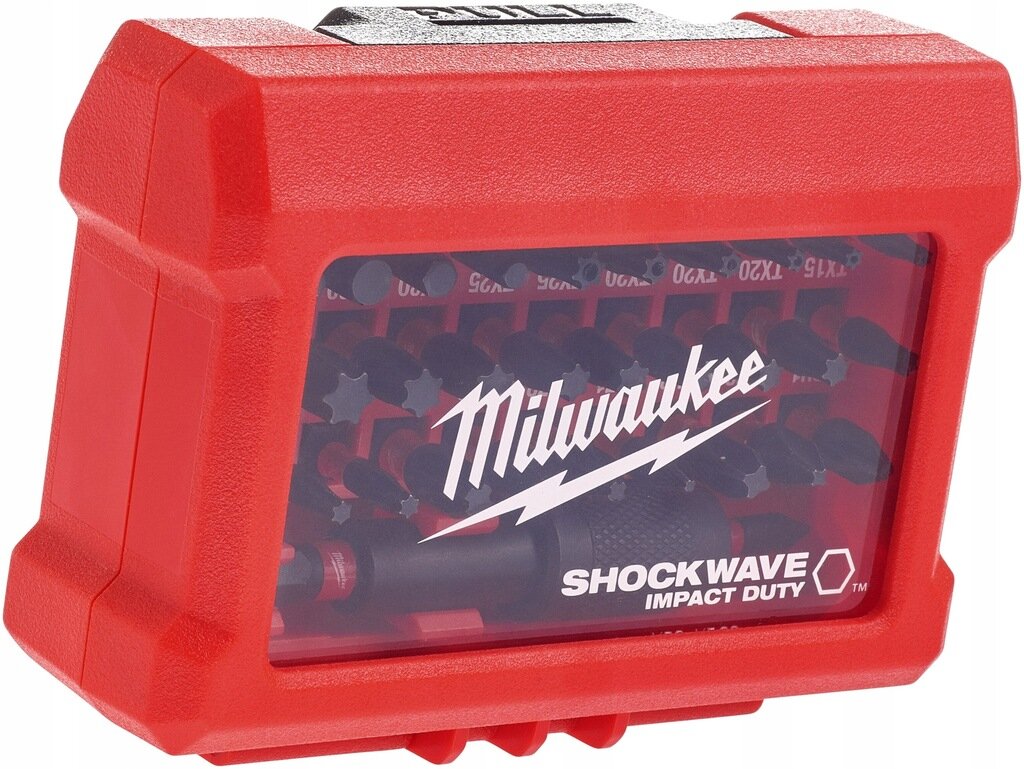 Набор бит Milwaukee SHOCKWAVE 4932464240, 32шт