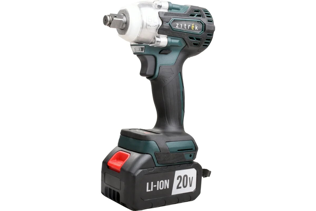 Zitrek Гайковерт аккумуляторный бесщеточный Crusher 20 в кейсе, 20В, 300 Нм, 2x4.0Ач 085-1022