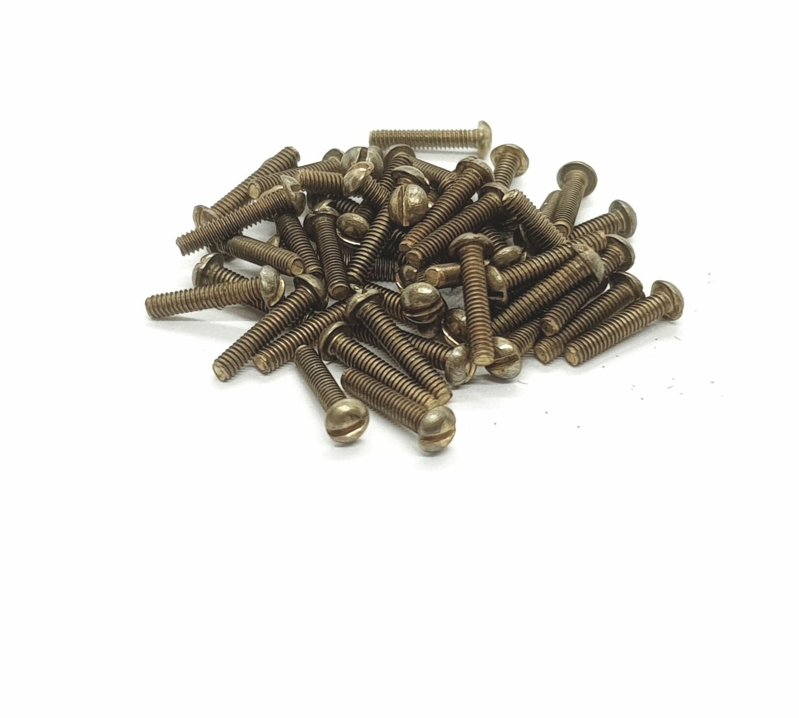 Винт DIN 7985 М 2х10 цинк, прямой шлиц, 100 шт