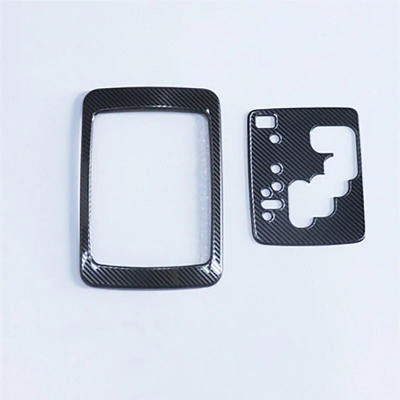 Декоративная рамка для автомобильной зубчатой панели, устойчивый к царапинам чехол, Carbon 08-15