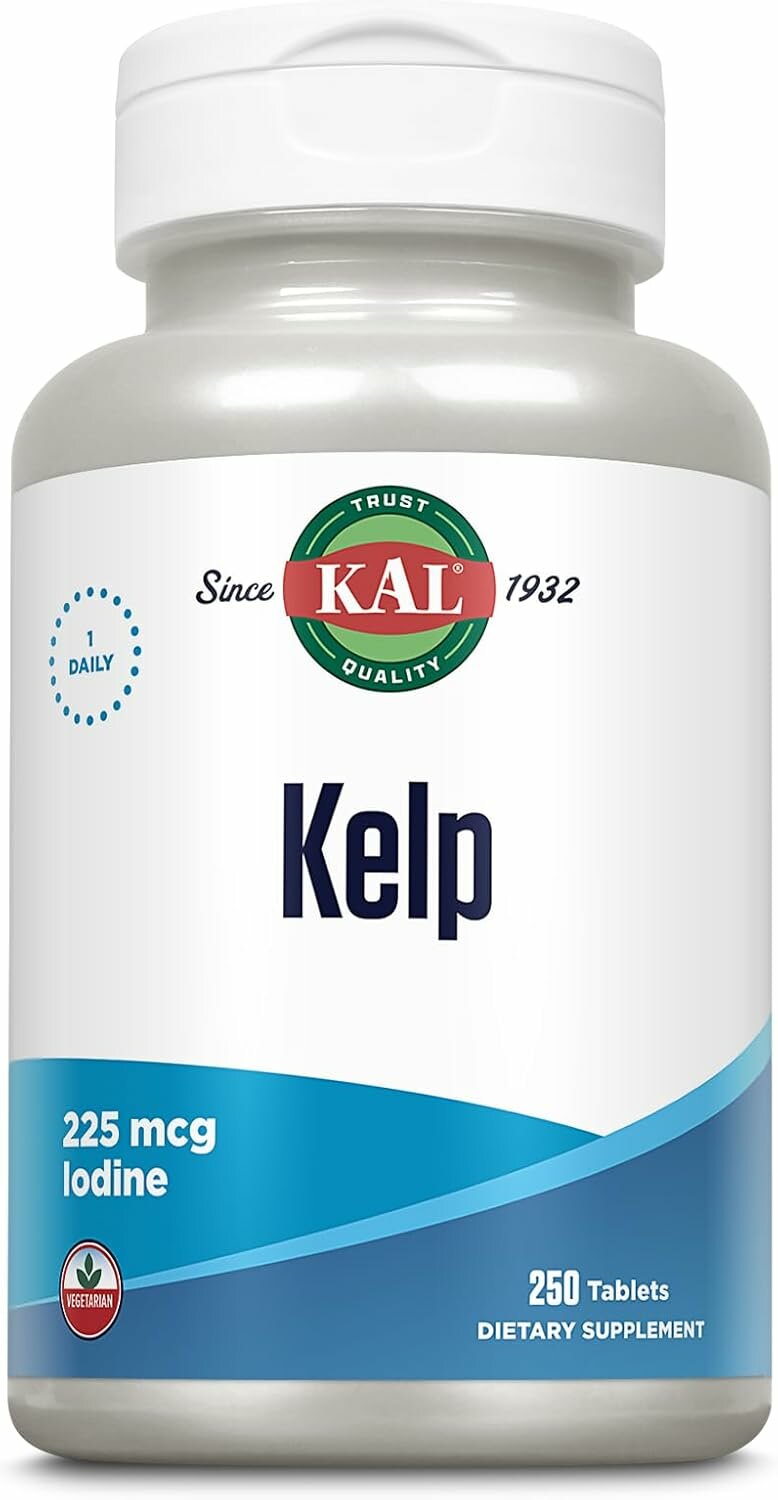 KAL Kelp 225 mcg 250 tablets (ламинария йод)