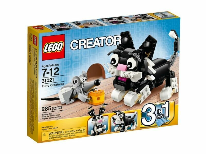 Конструктор LEGO Creator 31021 Furry Creatures (Пушистые Зверюшки) 2014 год