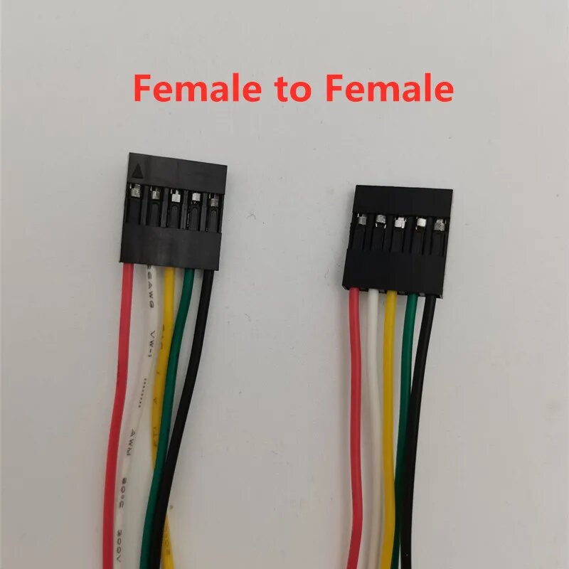 Набор проводов Dupont для Arduino 10 шт. 2Pin, 100CM 10 Pieces, Female to Female