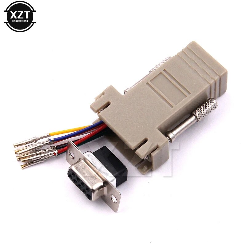WYMECT Адаптер RJ45 на DB9