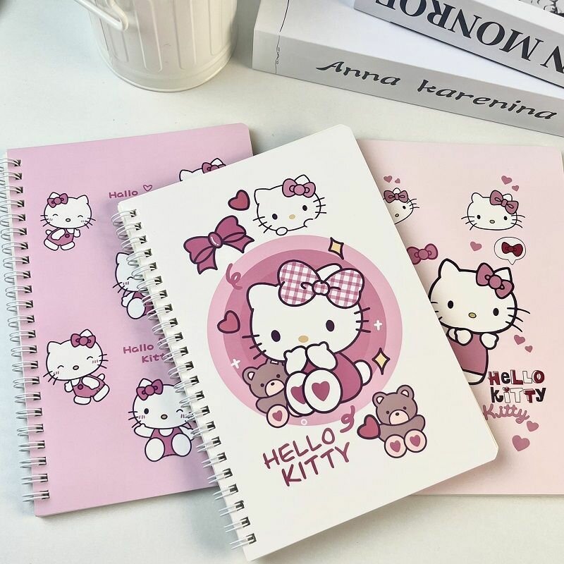 Блокнот hello kitty, 4pcs ,4 блокнот A5 — фото 1
