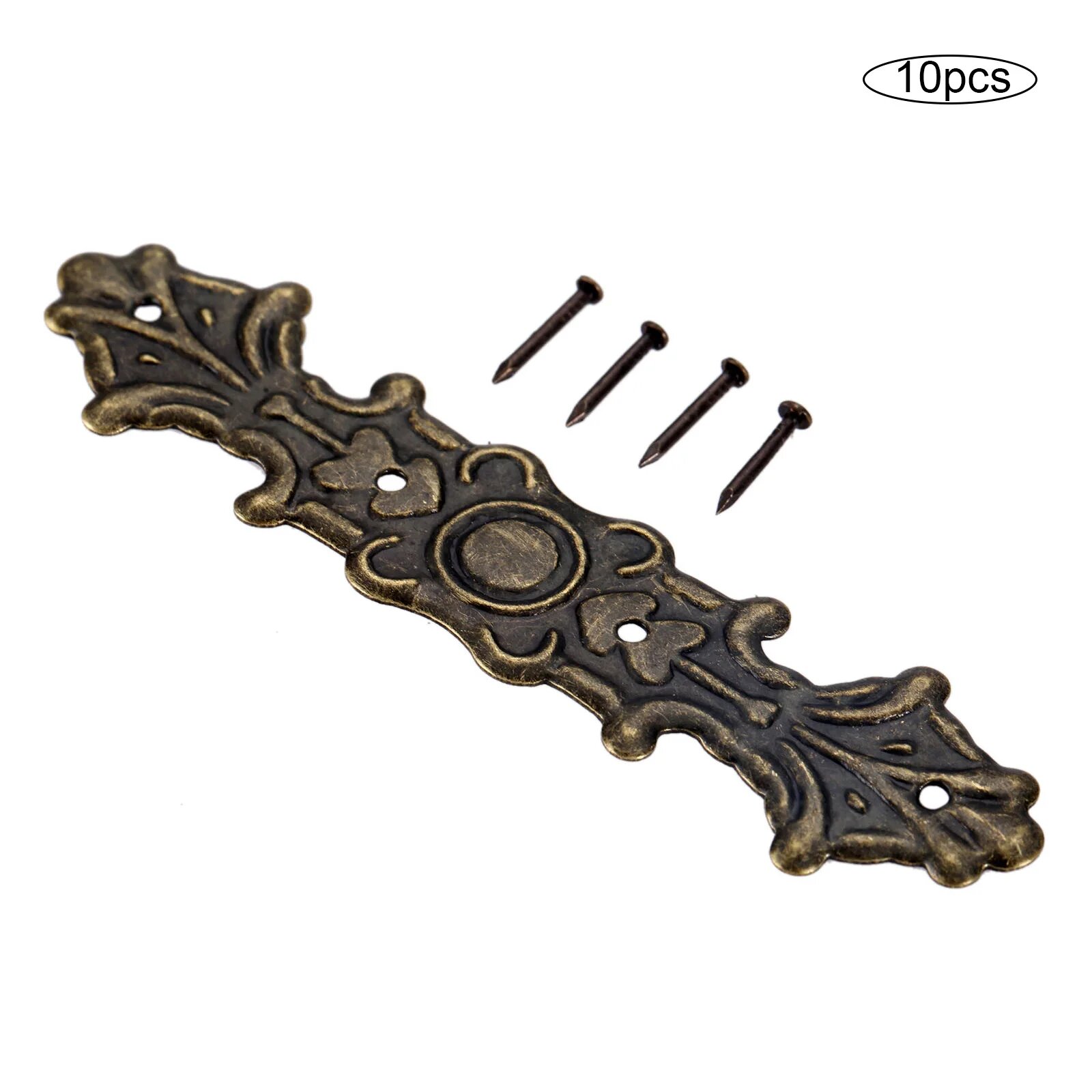Металлические угловые кронштейны 10 шт, античная бронза для меню, фоторамки, шкатулки для ювелирных изделий, скрапбукинга, мебели, декоративная защита