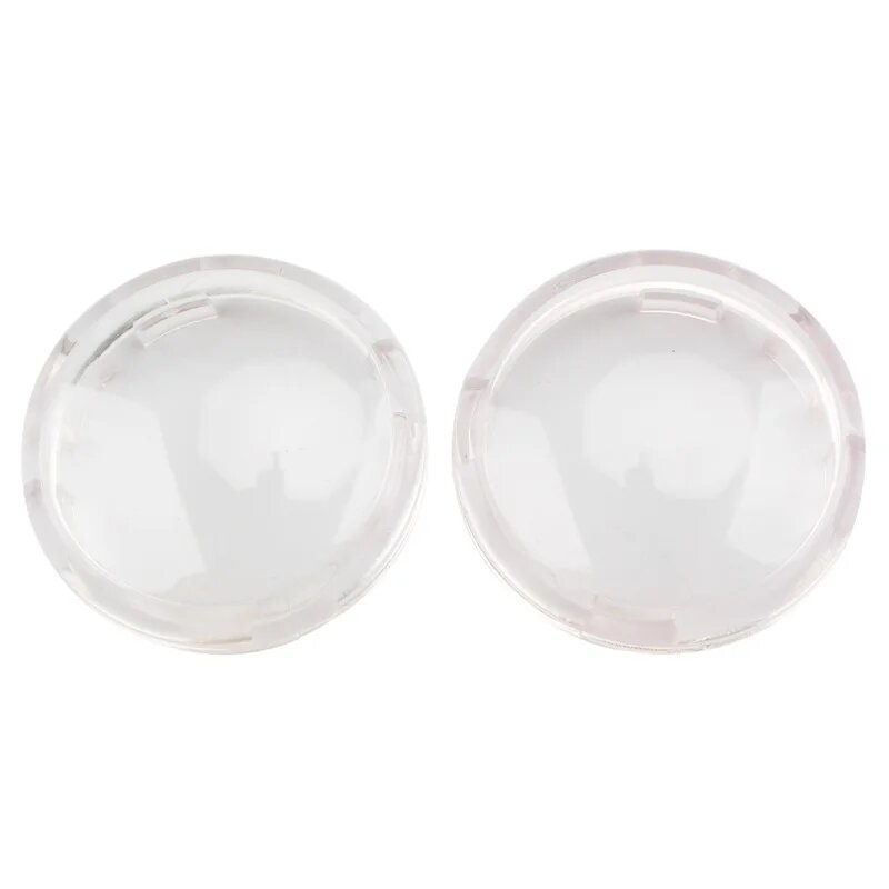 Новинка, световой сигнал поворота, световой индикатор, крышка объектива для Harley Davidson Sportster 883 1200 Touring Electra Glides Road King Dyna Heritage Белый, 2 PCS White