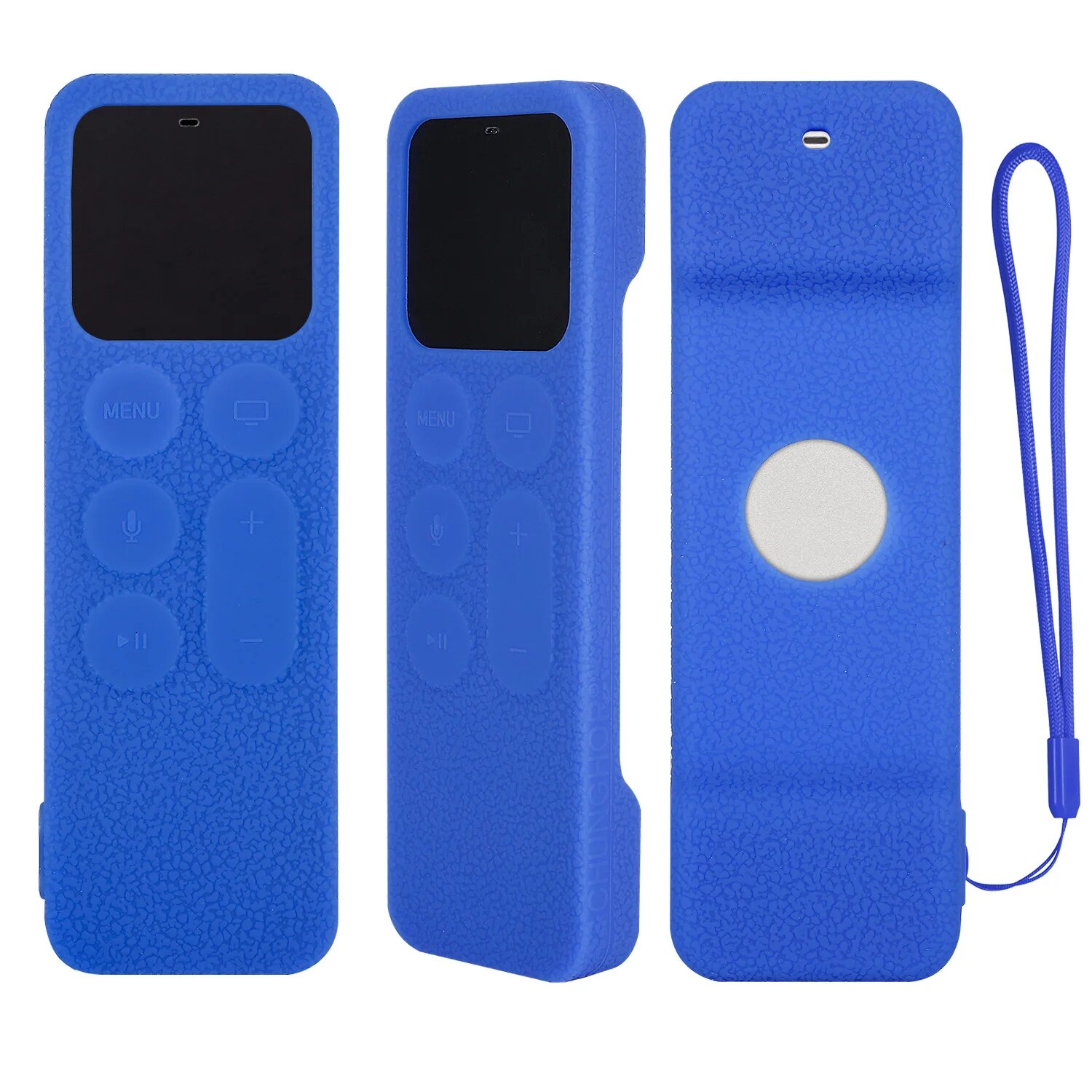 Силиконовый чехол для Apple TV 4 blue