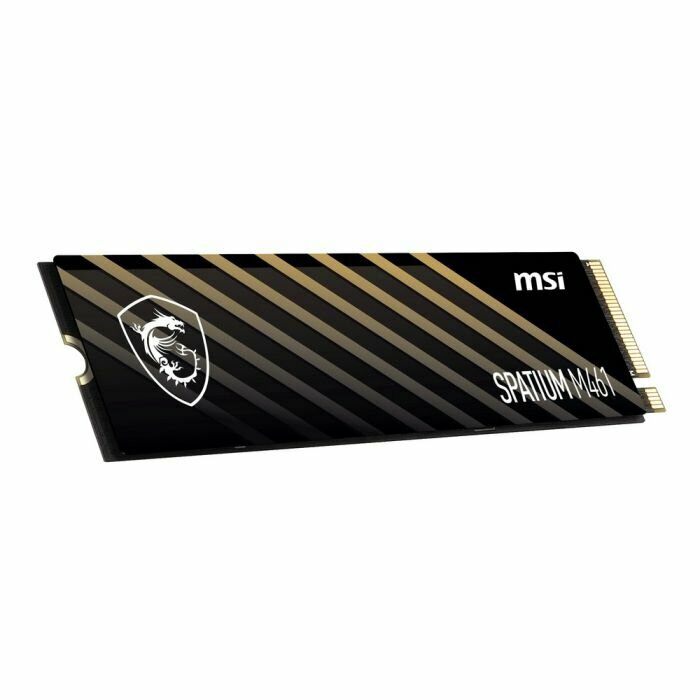Внутренний SSD-диск MSI Твердотельный накопитель SSD 4TB SPATIUM M461 S78-440R030-P83 PCIe 4.0 NVMe M.2 S78-440R030-P83