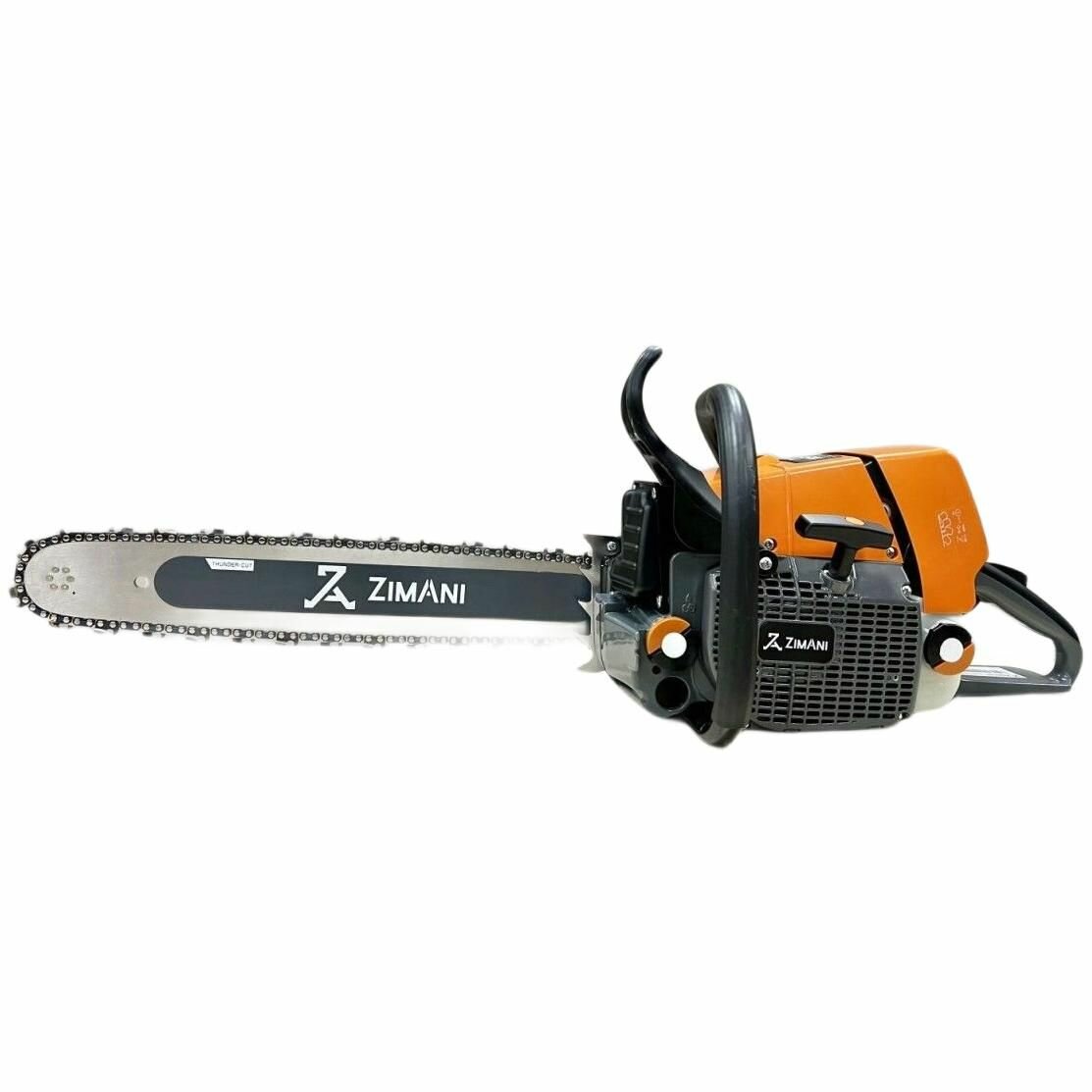 Бензопила ZimAni CS/MS460 18" (4,5 кВт/6,0 л. с, шина 45см-D025, цепь 3/8х1,6х66зв.)