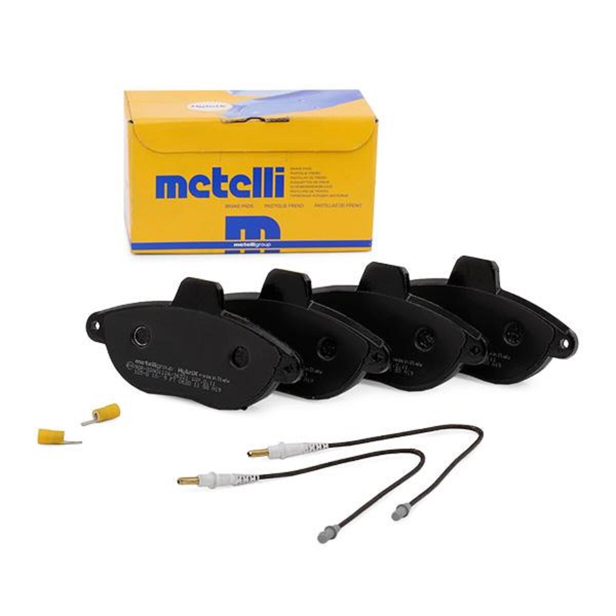 Колодки тормозные дисковые комплект Citroën Peugeot Fiat, METELLI 22-0105-0 (1 шт.)