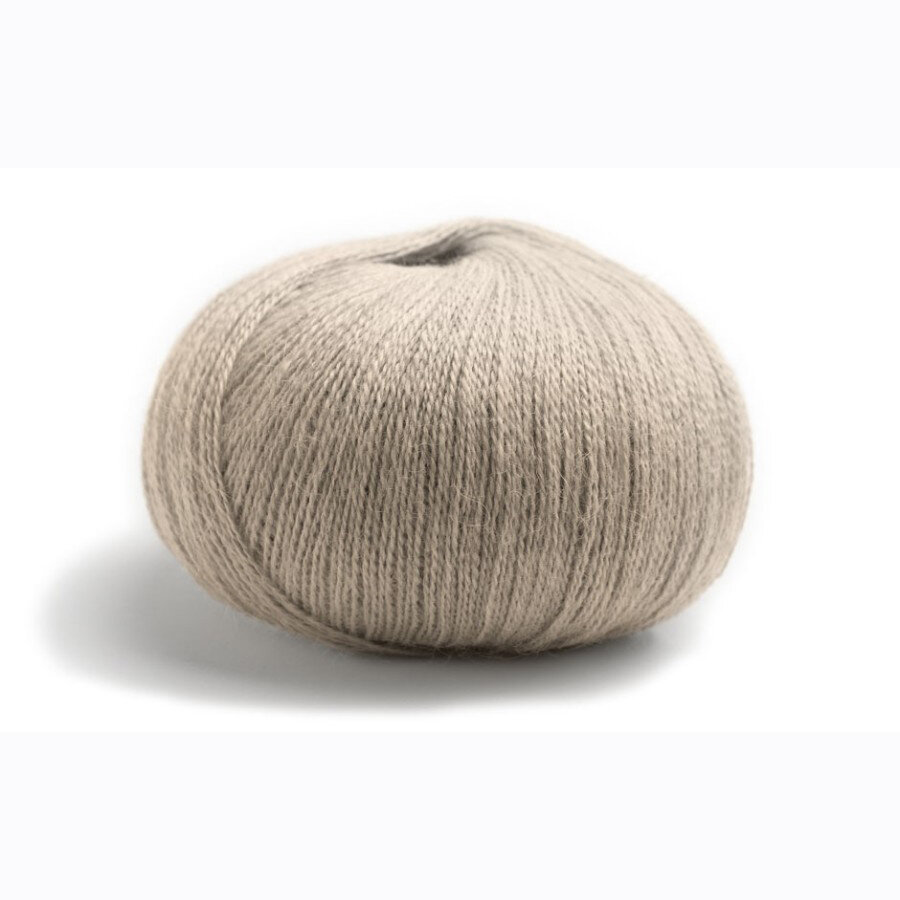 Пряжа для вязания Lamana Piura (03 Seidengrau) 1 моток 50 г/ м