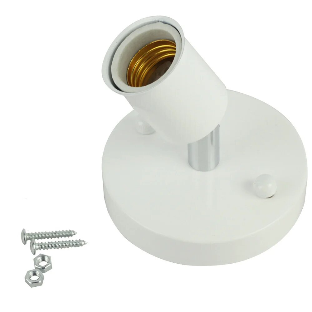 Настенный держатель для светильника в стиле ретро, E14, вращение на 180 градусов