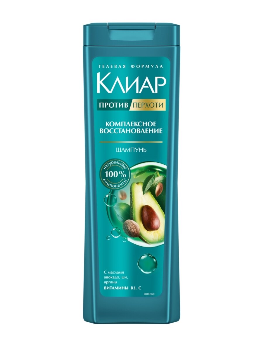 Шампунь Clear Phytotechnology с экстрактами лекарственных растений против перхоти для женщин, 400мл
