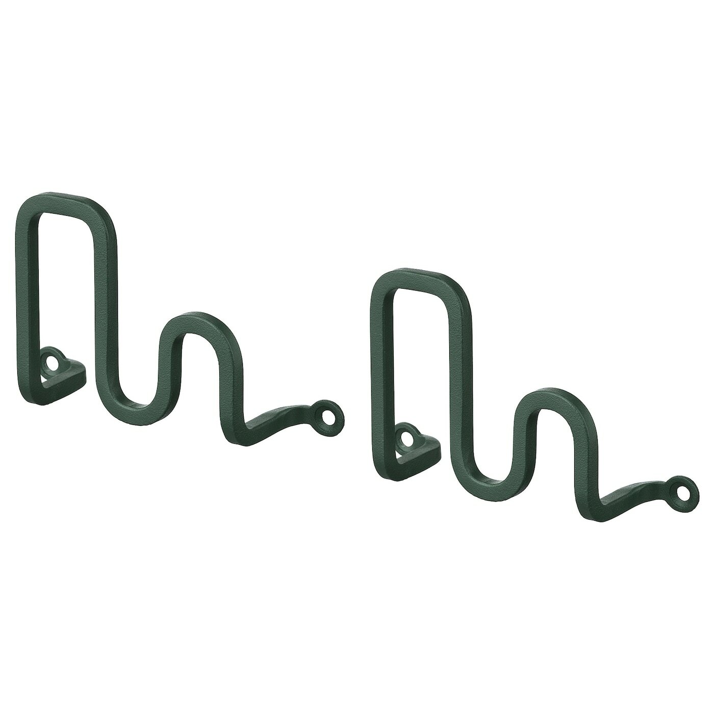 JORDMANEN IKEA 305.790.23 Крючки 2 шт. сталь темно-серо-зеленый