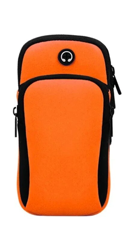 4 шт, универсальная повязка на руку для бега, чехол-держатель для телефона, Orange