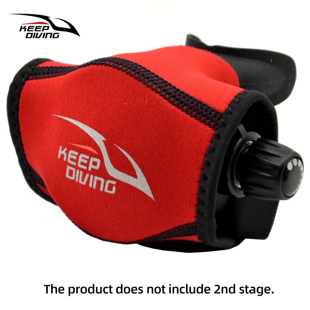 Защитный чехол для регулятора KEEP DIVING RC-593 Красный, Red