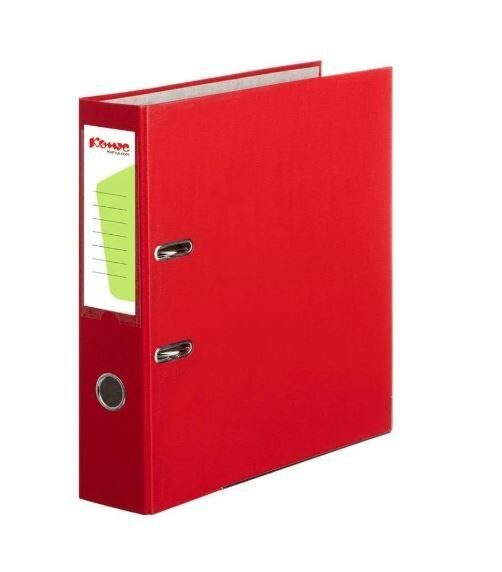 Комус Папка-регистратор, Экономи, 75 мм, красная