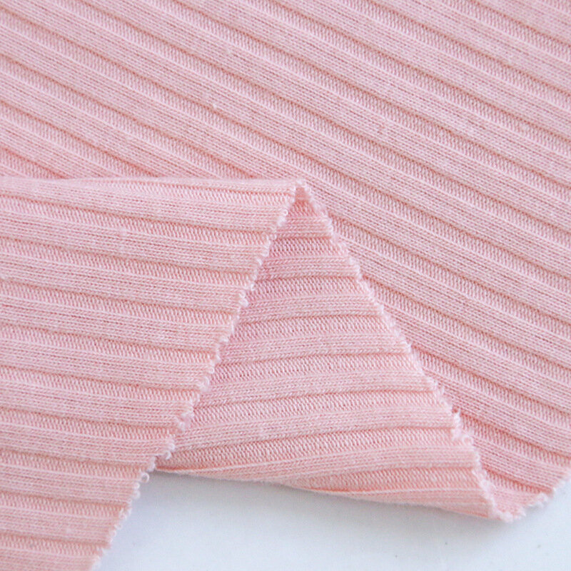 Ткань Youke, 200г, с рисунком в рубчик, эластичная, в полоску, для одежды