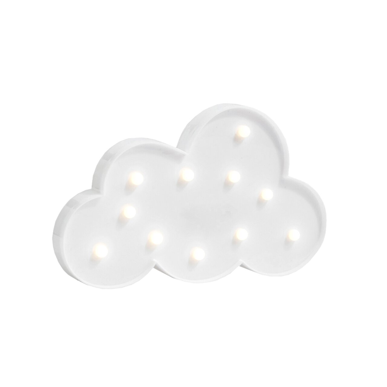 Светильник Облако 2хАА настольный ночник для детской комнаты, мягкое освещение