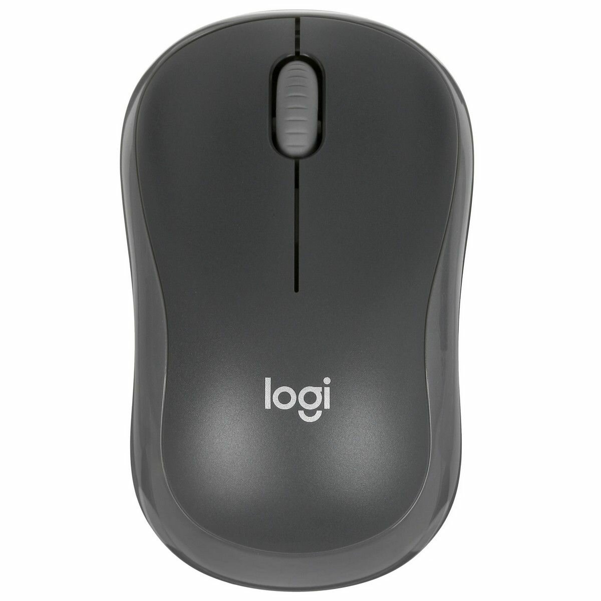 Мышь Logitech M186 черный/серый оптическая (1000dpi) беспроводная USB2.0 для ноутбука (2but)