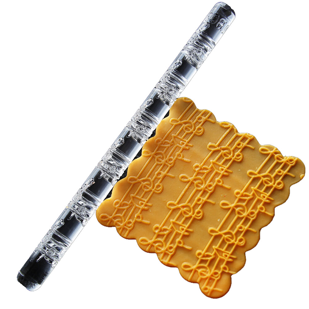 Высококачественный акриловый катящийся кондитерский кондитерский кондитерский кондитерский тесто помадка пластинового ролика DIY Cake 06#