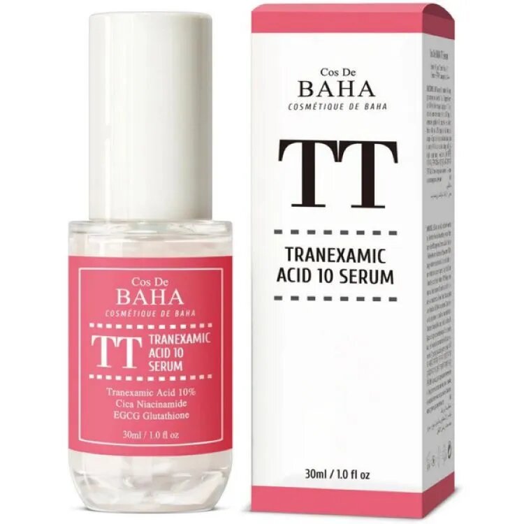 Сыворотка Cos de bana для лица Tranexamic Acid Facial Serum (TT30) , осветляющая с транексамовой кислотой , 30 мл