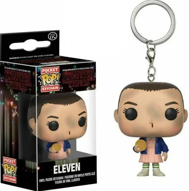 Брелок Funko Pop Pocket Pop Stranger Things Eleven Robin Barb Steve Dustin, брелок для ключей, модель игрушки для взрослых и детей, подарочные игрушки