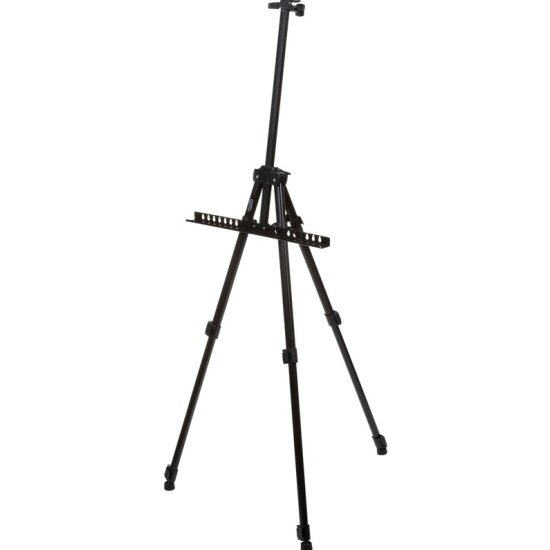 Мольберт металлический Комус Арт переносной, 94x168x89 см, с чехом