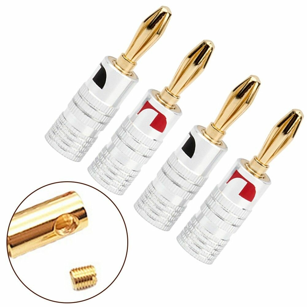 OZ-TRGB 4 шт. разъем банан 4 мм динамик банан матч с 4 мм клеммой