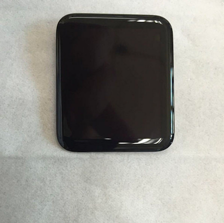 Фирменный LCD-ЖК-сенсорный дисплей-экран-стекло с тачскрином на часы Apple Watch 42mm черный + гарантия