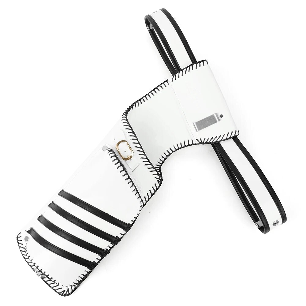Кожаный колчан для стрел AMEYXGS White-Black